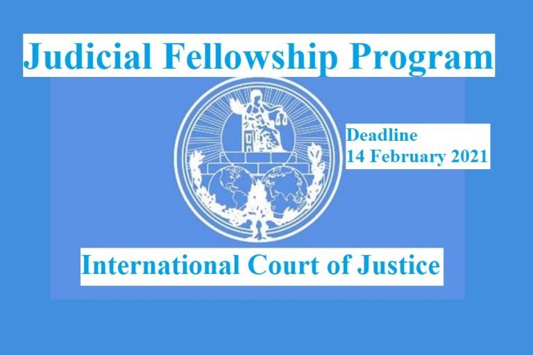 Apply/ International Court of Justice (ICJ) Judicial Fellowship Program ...