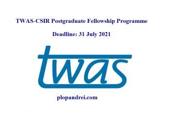 Call for Applications/ TWAS-CSIR Postgraduate Fellowship Programme | #Jobs/ #Internships/ # ...