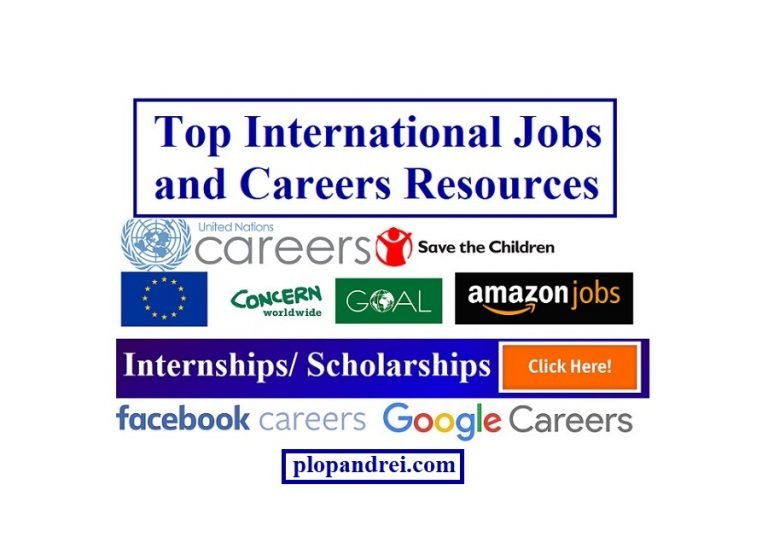 Top International Jobs and Careers Resources | Plop Andrei